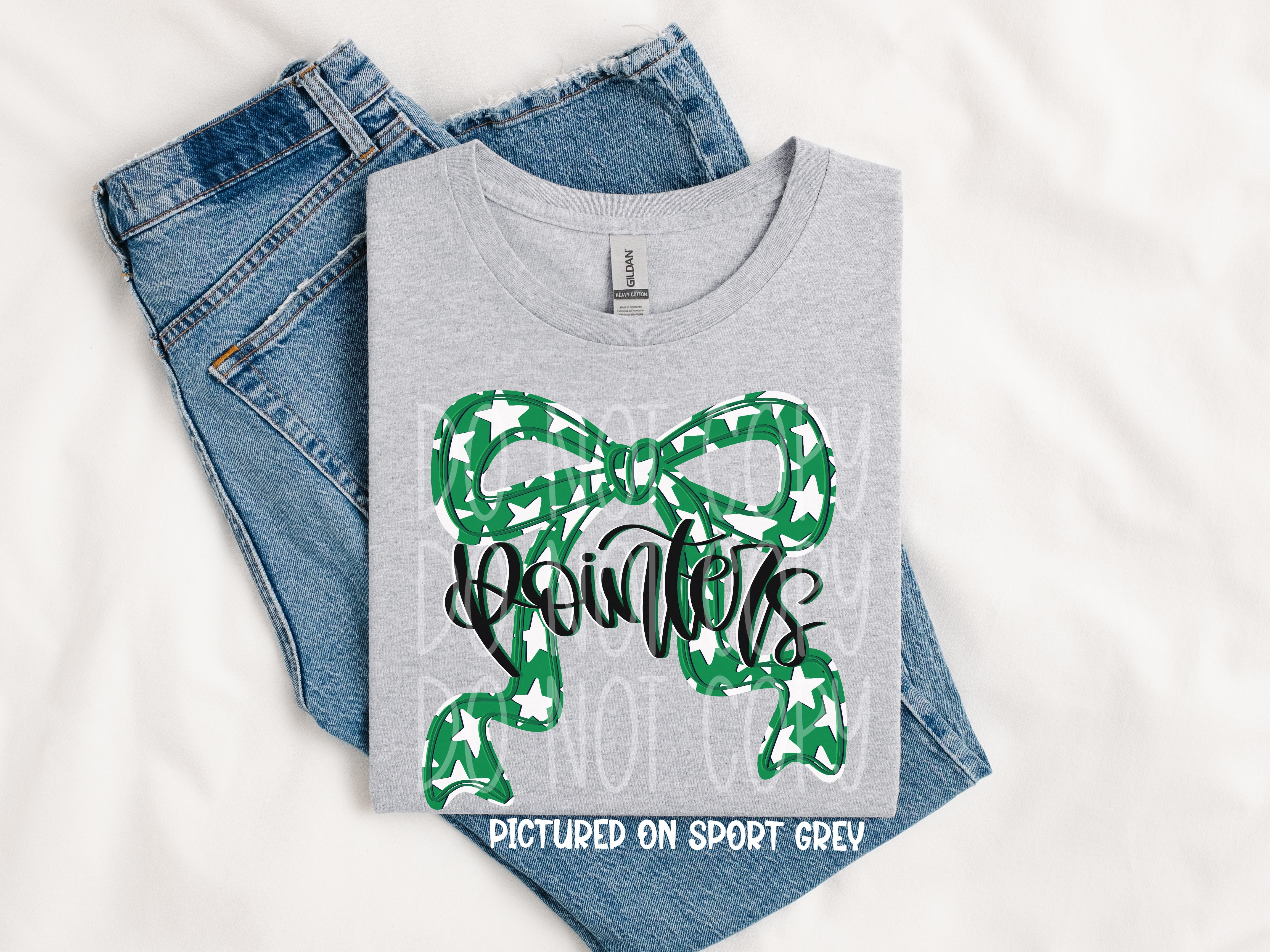 Pointers Star Bow Tee – Pine Hollow Clothing Co.