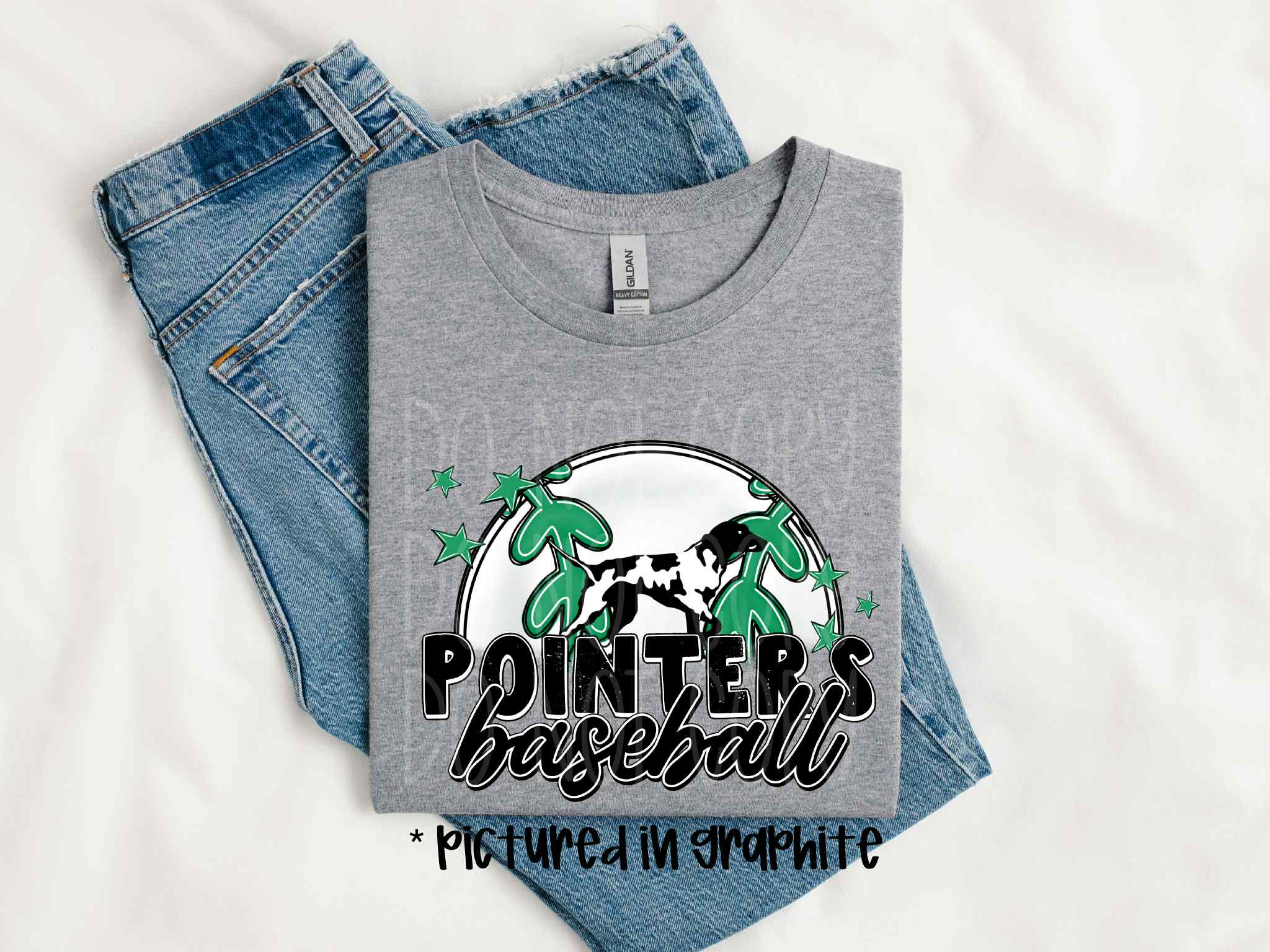 Pointers Baseball Tee – Pine Hollow Clothing Co.